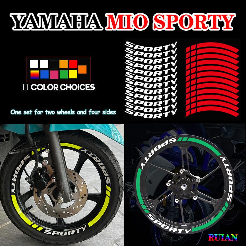 Mio 125 Stickers Roda Motosikal untuk YAMAHA mio125 Stickers - TikTok ...