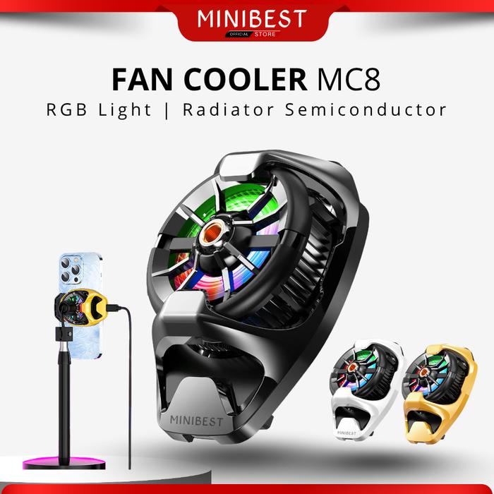 Promo Minibest MC8 Fancooler Pendingin HP Gaming Cooler RGB For Mobile ...