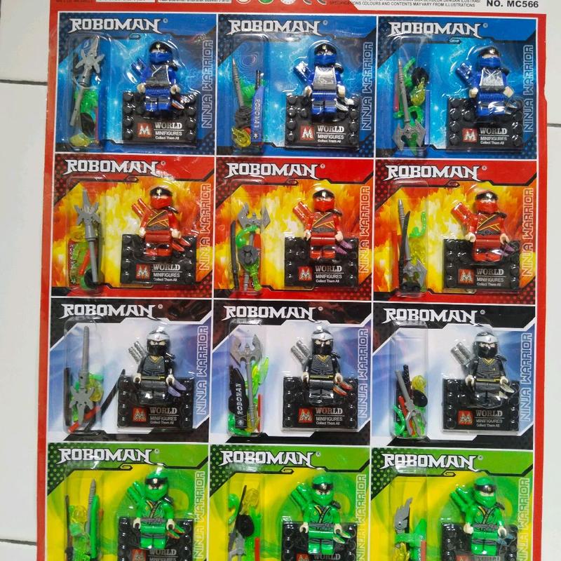Roboman Ninja Warrior NO MC566 Produk Roboman dengan Teks NO - Shop ...