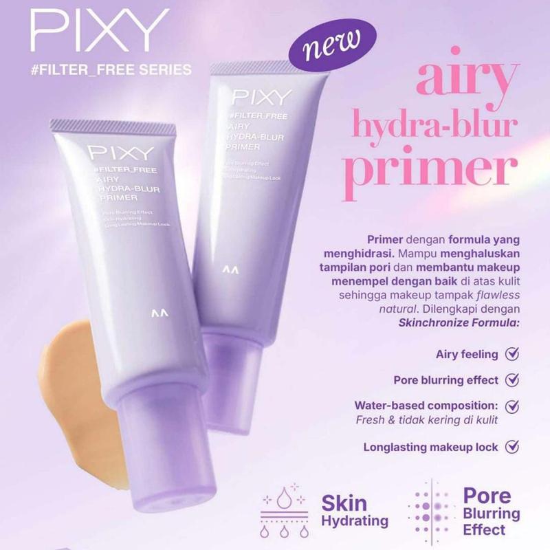 Pixy Airy Hydra Blur Primer 20ml Foundation - Shop | Tokopedia