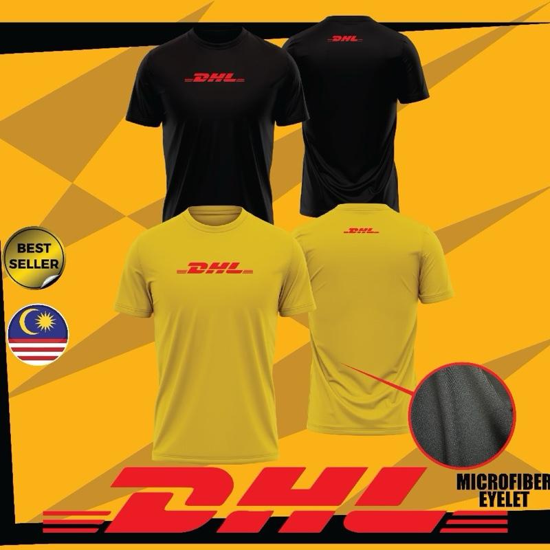 Baju DHL microfiber jersi tak panas - TikTok Shop Malaysia