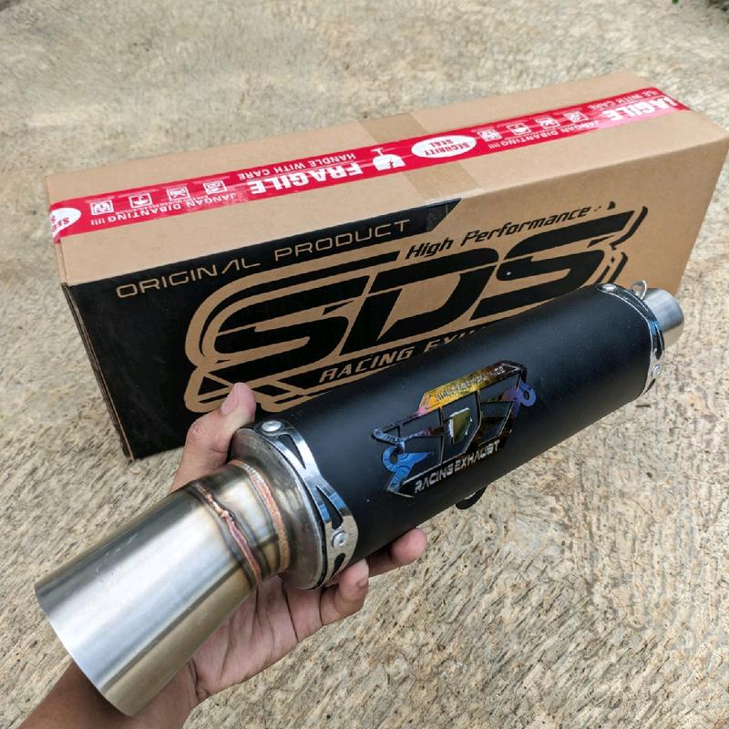Silencer Knalpot Samlong Original SDS RACING EXHAUST Vario 125/150 ...