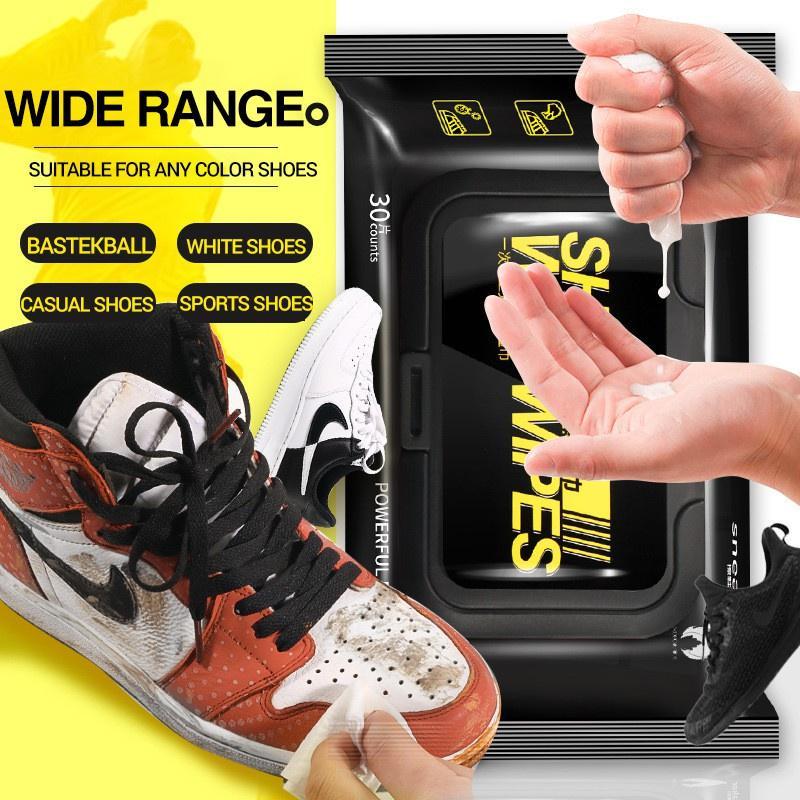 Sneaker Shoe Quick Wipes Cleaning Wipes 12pcs/80pcs White Shoe - TikTok ...