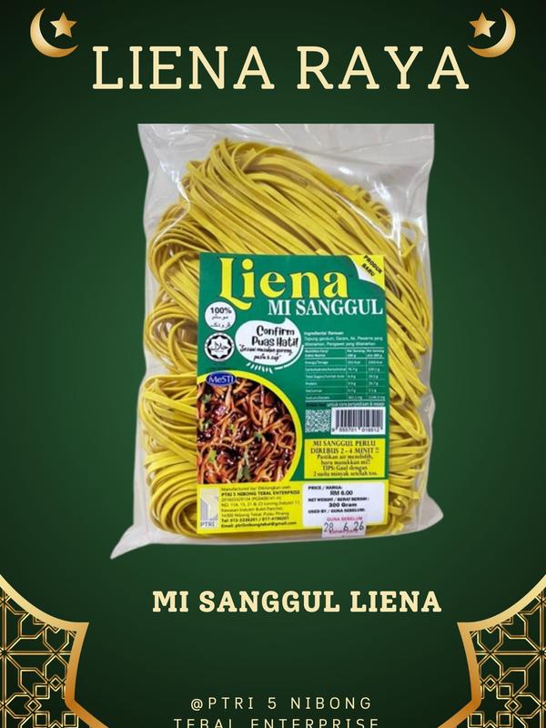 LIENA - MI SANGGUL (HALAL) (BUATAN MUSLIM) PERPACK Food Meal Noodle ...