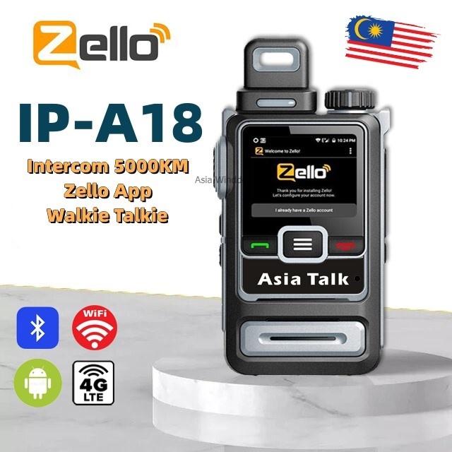 Zello Walkie Talkie IP-A18 5000km walkie talkie high quality - TikTok ...