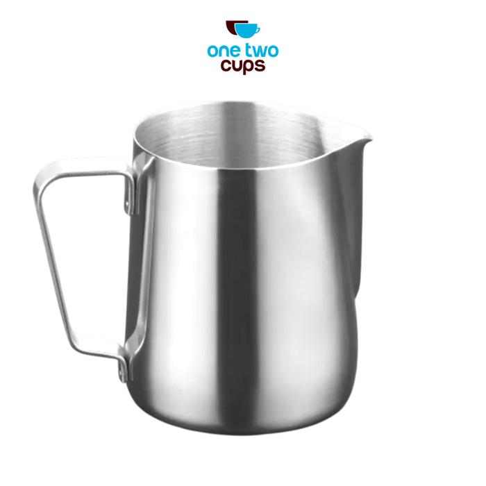 Promo One Two Cups Gelas Milk Jug Kopi Espresso Latte Art Stainless ...