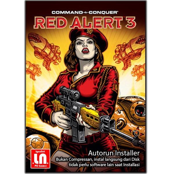 Jual COMMAND & CONQUER: RED ALERT 3 - PC GAME - RED ALERT 2, SOFTCOVER ...