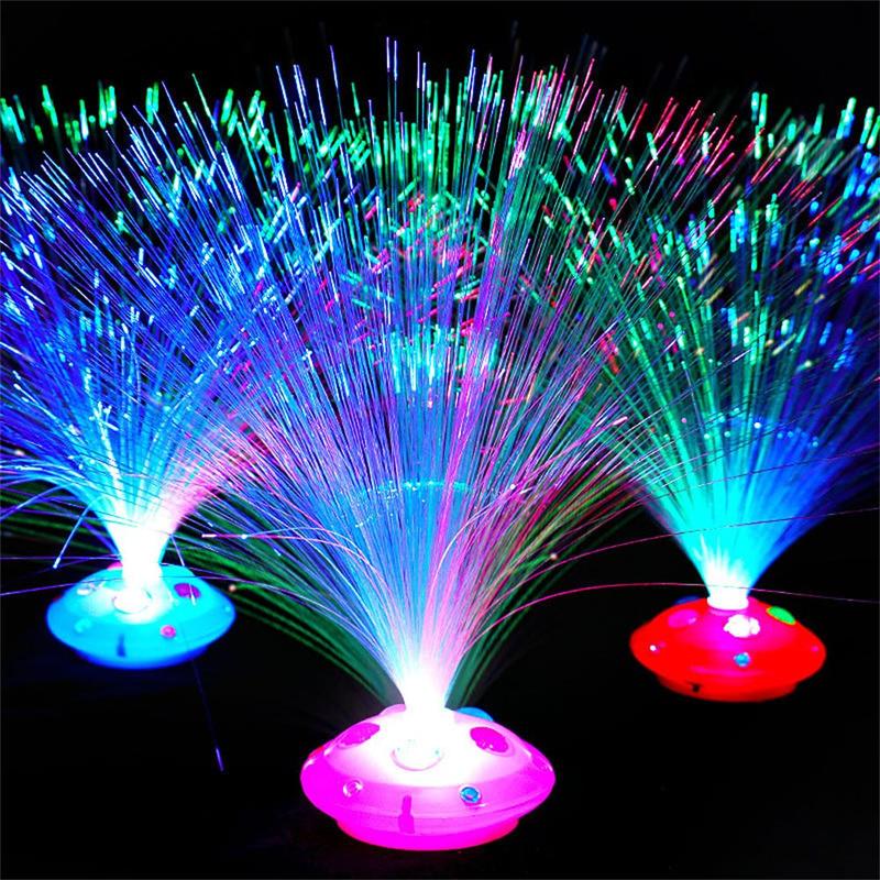 Party Gift Holiday Nighting Lighting Lamps Night Lamp LED Fiber ...