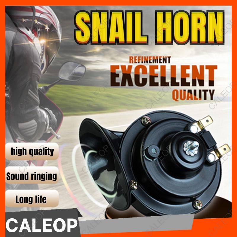 CALEOP Super Loud Air Horn 12V Motorcycle Horn Waterproof Lightweight ...