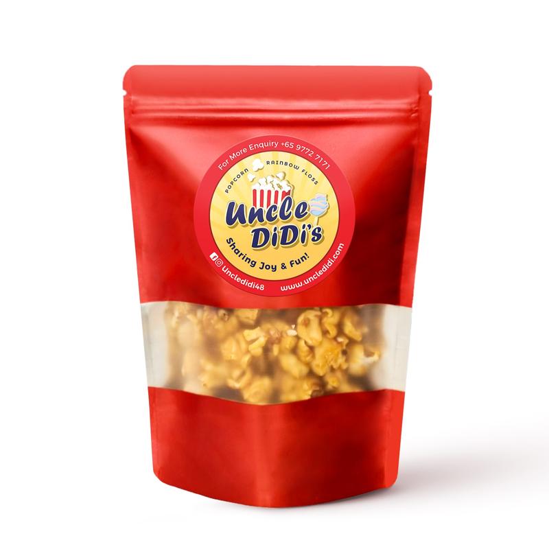Uncle DiDi's Freshly Popped Popcorn Sealed Kraft Bag Party Event ...