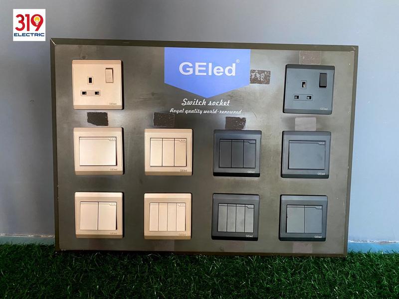 (SIRIM) GELED T38 Gold Series Switch & Socket - Stylish and Reliable ...