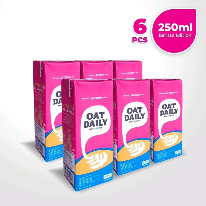 OAT DAILY Oat Milk Barista Edition 250ml (6Pcs) | Pocket Friendly ...