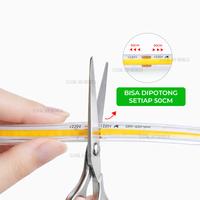 Jual Lampu strip dotless COB led 220V neon flex waterproof 3000K 4000K ...