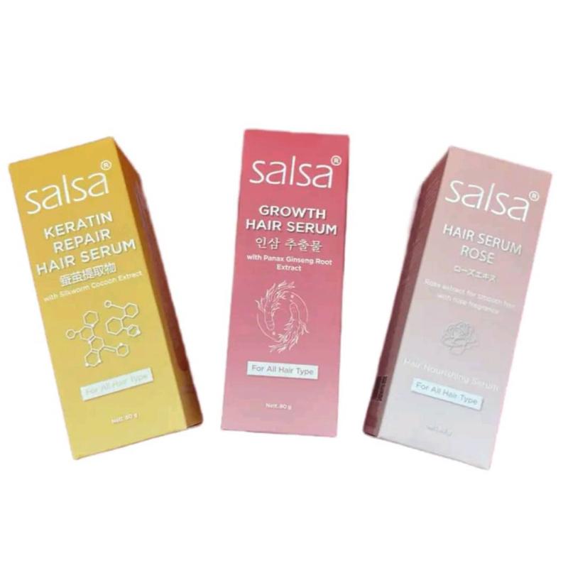 SALSA hair serum spray nourishing rambut (80ml) - TikTok Shop Malaysia