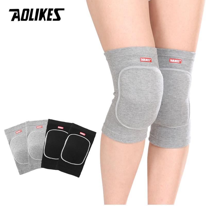 AOLIKES 1 Pair Non-Slip Knee Brace Soft Knee Pads Breathable - TikTok ...