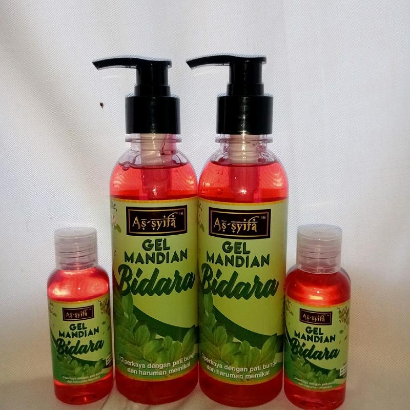 GEL MANDIAN BIDARA FLORA PRODUK AS-SYIFFA minyak angin shower - TikTok ...