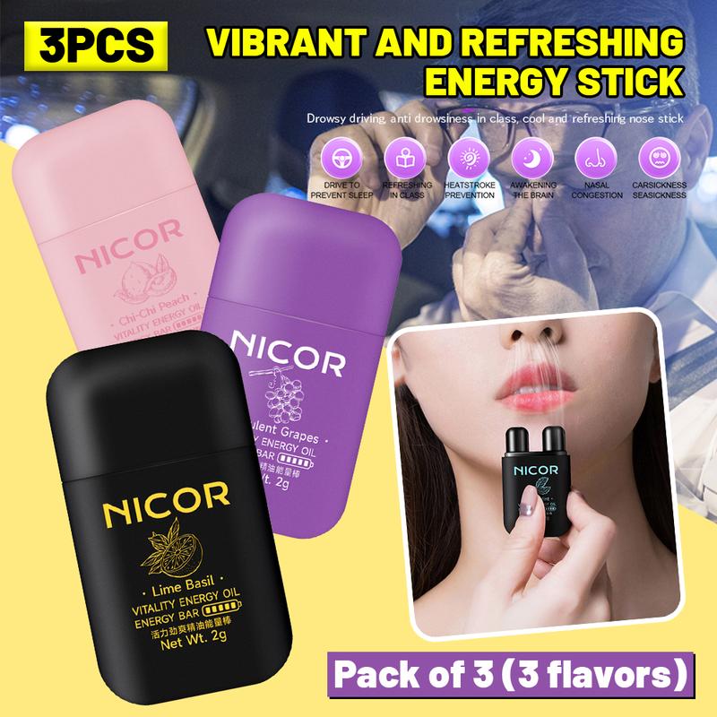Xiii- 1/3pcs Nicor Fruit Flavor Vitality Energy Oil Energy Bar - TikTok ...