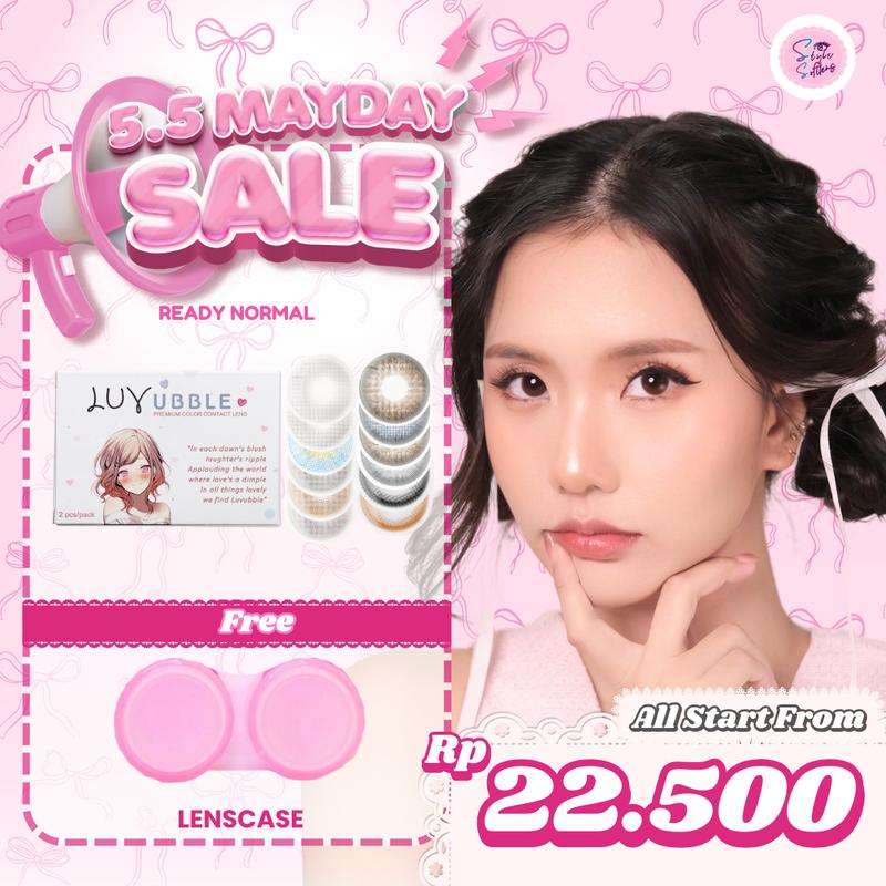 SOFTLENS LUVUBBLE (OPULENT - SERAPHIC - DAINTY) softlens diameter ...