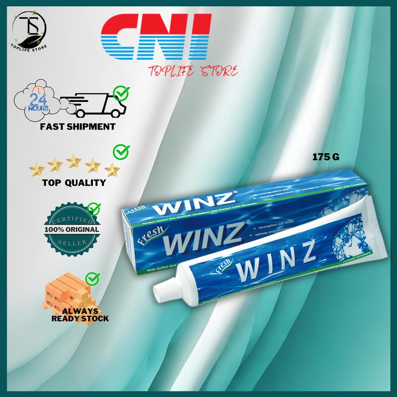 CNI Winz Fluoride Toothpaste (175g) - With Xylitol, Calcium and ...