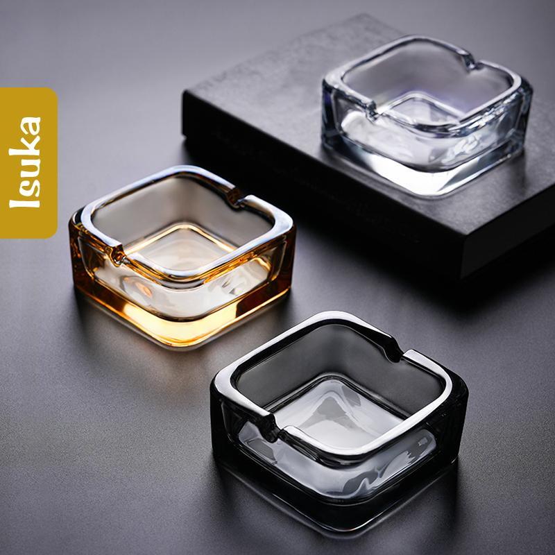 Asbak Kaca Besar Jumbo Tebal Asbak Estetik Premium Ashtray Vegamo ...