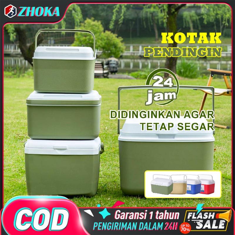 【WTHB】ZHOKA Cooler Box 5L/10L/16L/30L Pendingin Kotak Beku Tetap - Shop ...