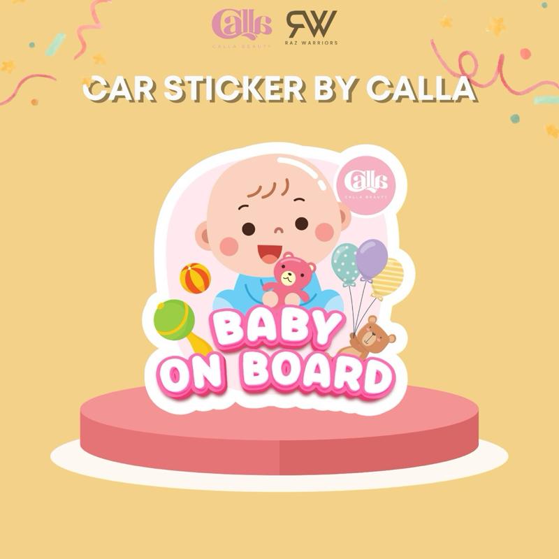 CAR STICKER CALLA MILK LIMITED EDITION - TikTok Shop Malaysia