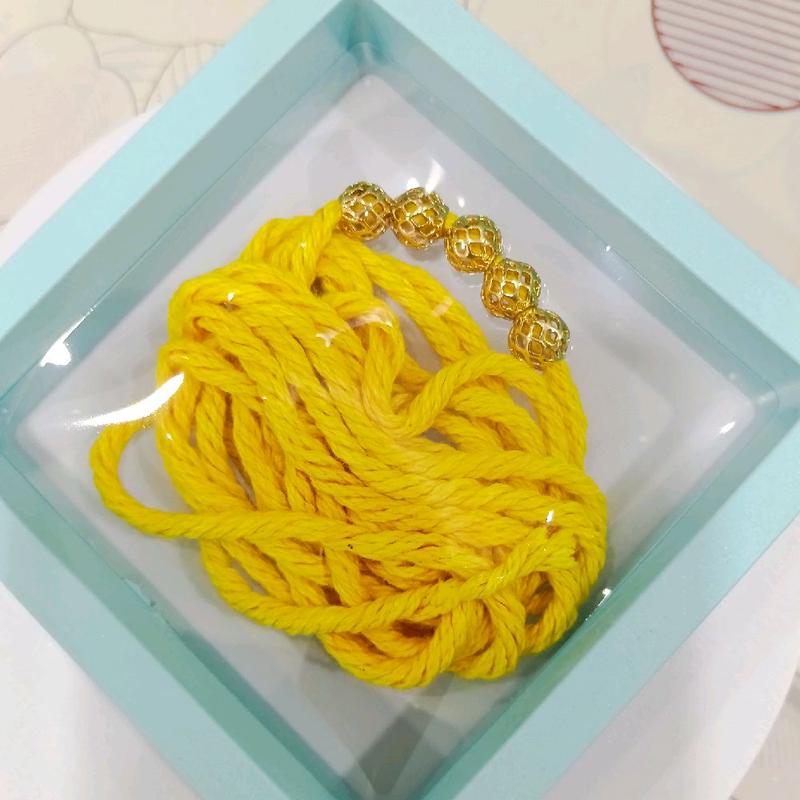 (Aadi sales)Gold plated beads with Thirucha manjal thali wit - TikTok ...