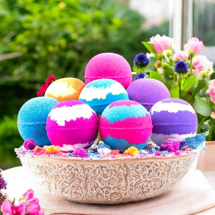 DGOD Bath Balls Bombs Bubble Maker Aromatherapy Skin Fatigue - TikTok ...