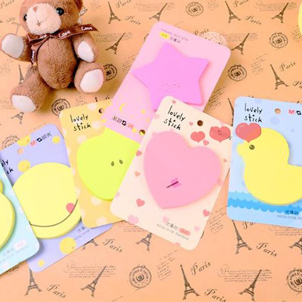 STICKY NOTES MEMO KECIL ISI BANYAK 60 LEMBAR BENTUK LUCU HB314 - Shop ...