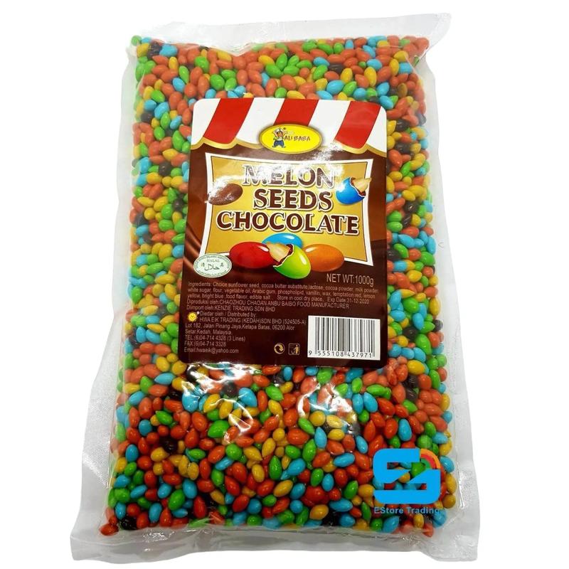 Melon Seeds Chocolate, Coklat Kuaci (1kg)-Exp:30/06/2027 - TikTok Shop ...