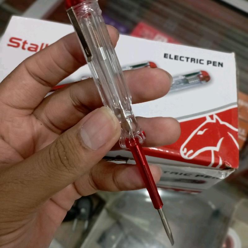 tespen / obeng tespen / electric pen / tespen min / cek tegangan - Shop ...