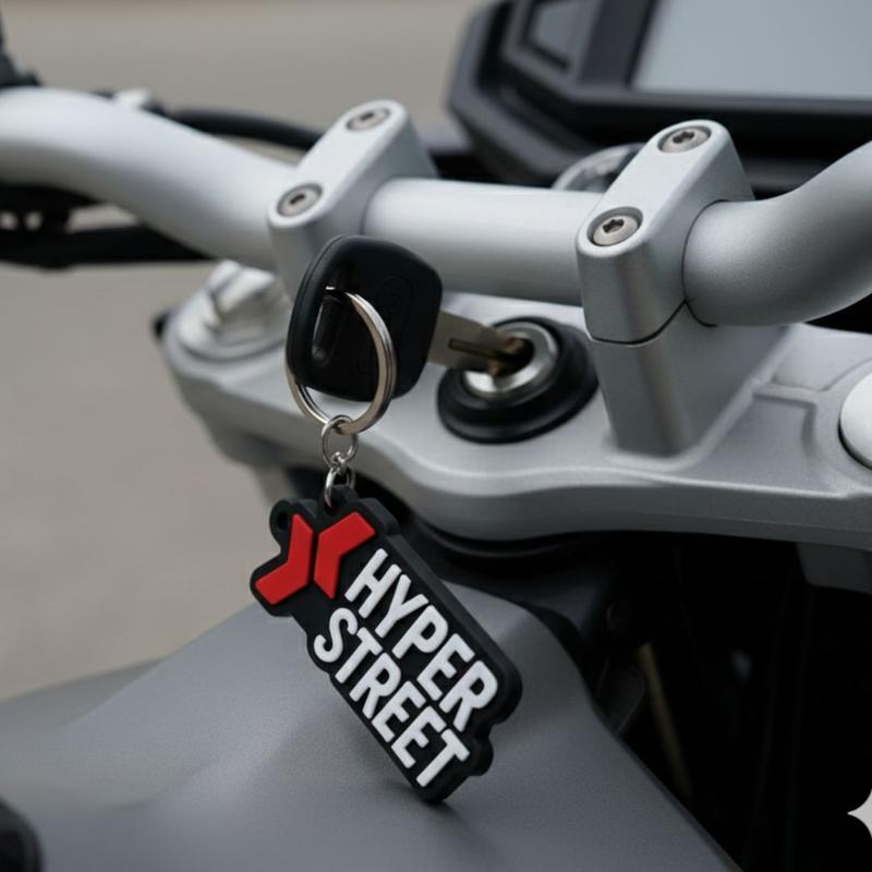 Hyperstreet Key Chain Gantungan Kunci Eksklusif Free Besi Hadiah Putih ...
