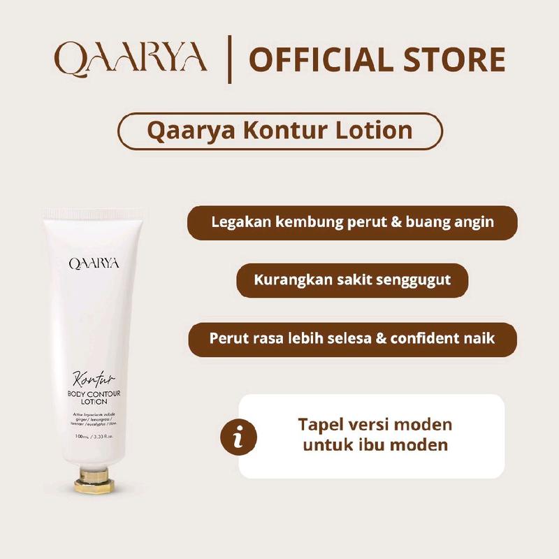 QAARYA KONTUR-TAPEL LOTION ABDOMEN (PERUT) - Designed for postpartum ...