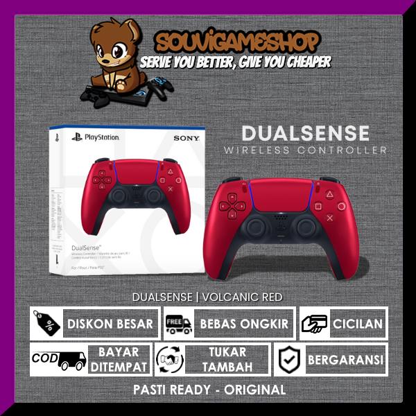 Jual PS5 Dualsense Dual Sense Stik Stick Controller Wireless Volcanic ...