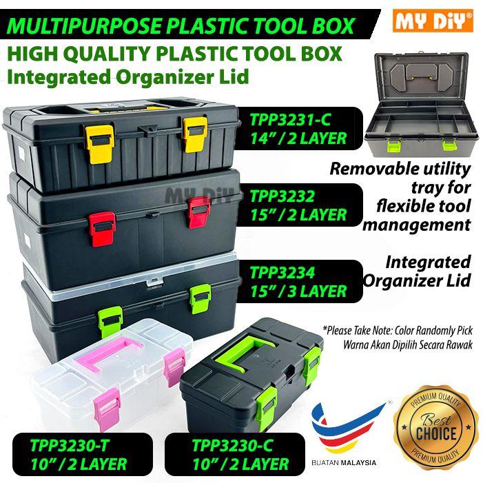 10 Inch 14 Inch or 15 Inch TP3232 Quality Plastic Tool box, Hardware ...