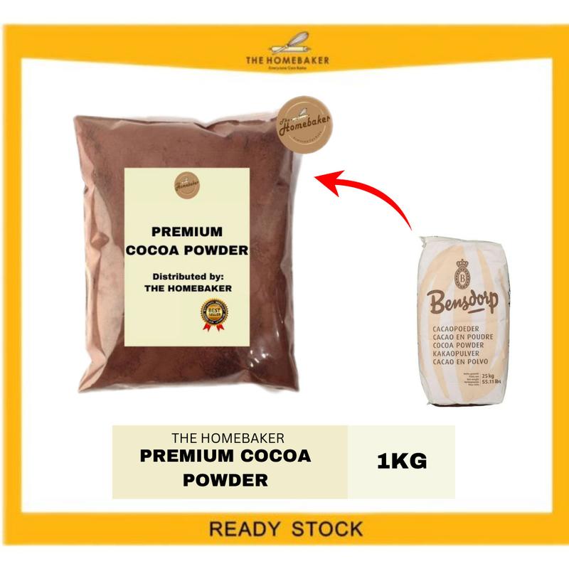 Premium Cocoa Powder ( high Fat) / Serbuk Cocoa halal / Bensdorp ...