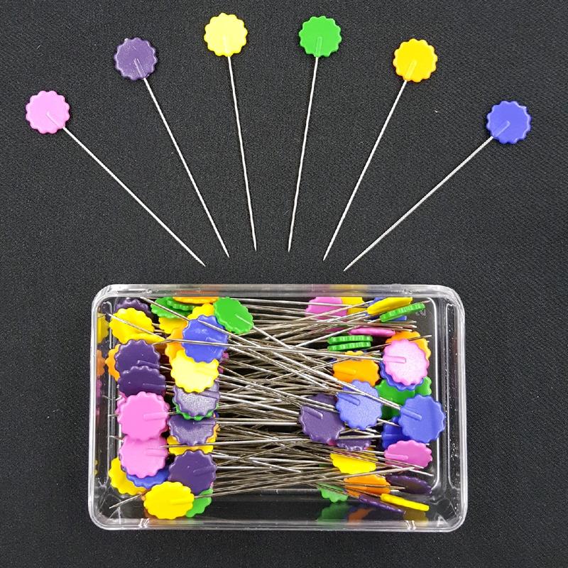 Newey Jarum Langgar Lari / Jarum Peniti / Flat Flower Pin (dijamin ...