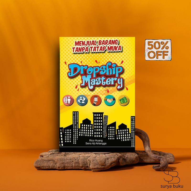 Buku Dropship Mastery / Buku Online Shop By Rico Huang - Shop | Tokopedia