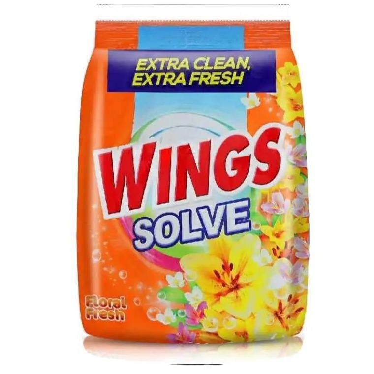 WINGS SOLVE Floral Fresh Powder Detergent 2.25kg Household - TikTok ...
