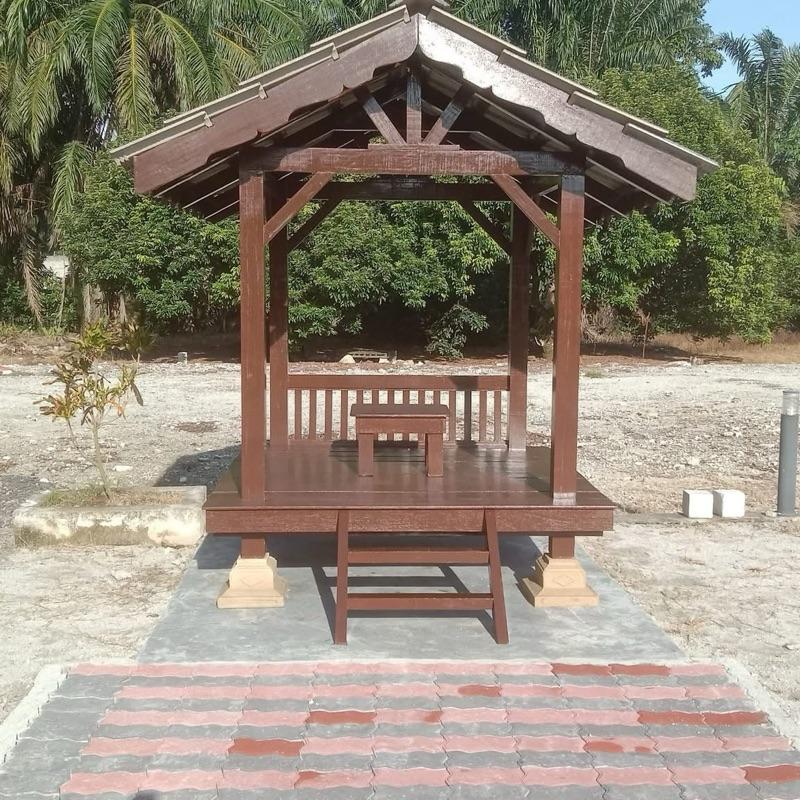 GAZEBO / TEMPAT REHAT KAYU 6 x 4 - TikTok Shop Malaysia
