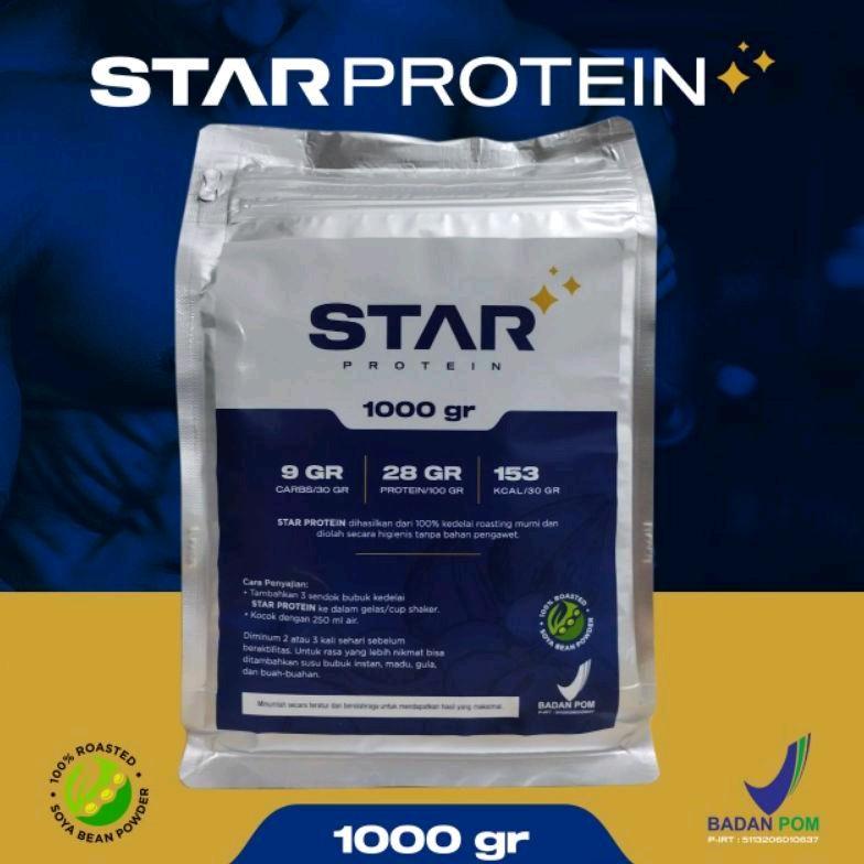 STAR PROTEIN 1000Gram Whey Protein Bubuk Kedelai Murni susu - Shop ...
