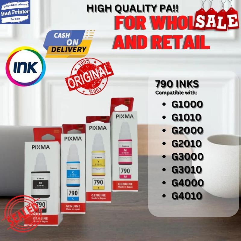 PIXMA 790 refill ink for printer : G100 / G1010 / G2000 / G2010 ...