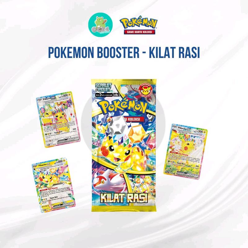 Kilat Rasi Booster Pack/Box POKEMON TCG - Shop | Tokopedia