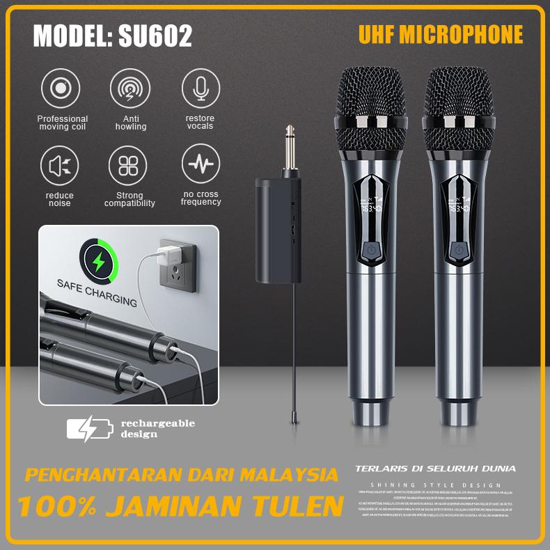 New Baxs SU601/SU602 UHF wireless microphone 5V charging, free - TikTok ...