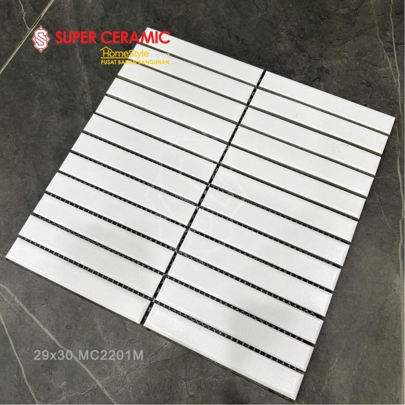 29x30cm Mosaic Dinding Lantai - Persegi Panjang Pottery Long - Shop ...