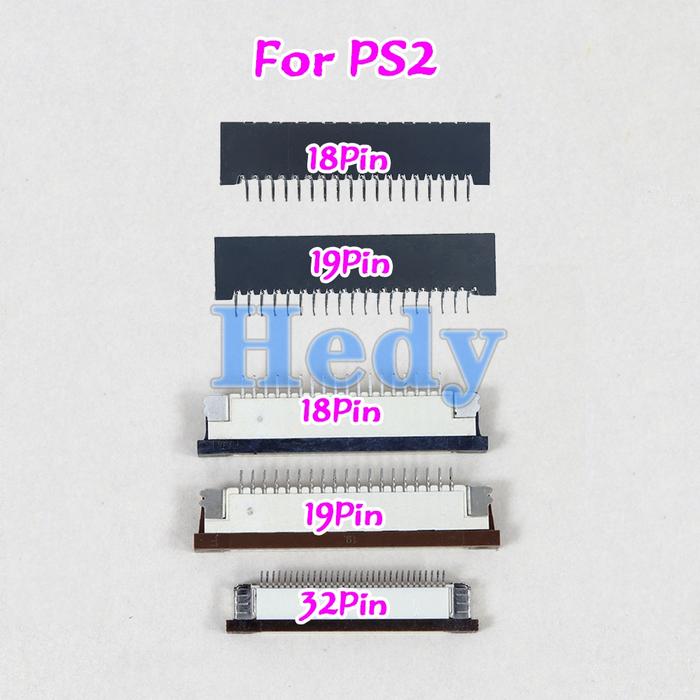 Jual 10PCS 18Pin 19Pin 32Pin Button Film Socket For Playstation 2 PS2 ...