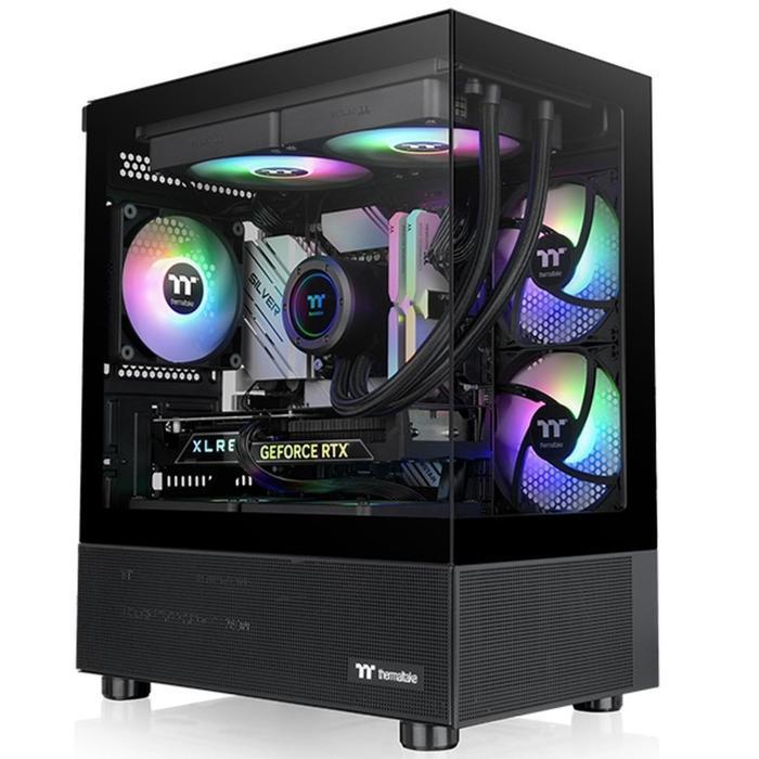 Promo THERMALTAKE PC CASE MATX VIEW 170 TG ARGB (3X 120MM ARGB LITE ...