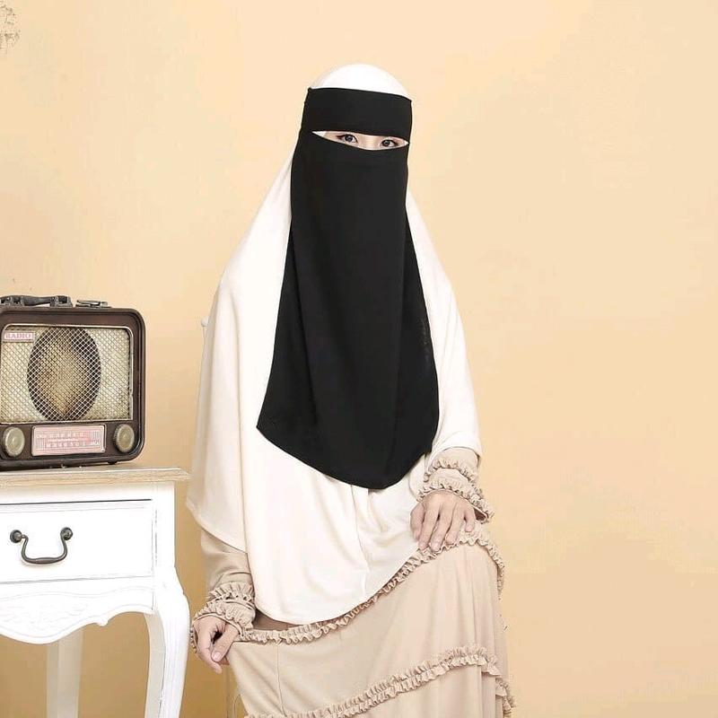 Niqab Ninja Basic Labuh by Qalbi - Rekaan Simple dan Elegan - TikTok ...