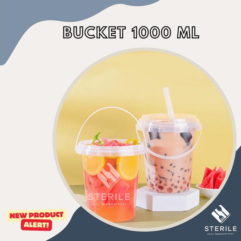 BUCKET THINWALL HANDLE 1000 ML BUCKET EMBER DESSERT INJECTIO - Shop ...