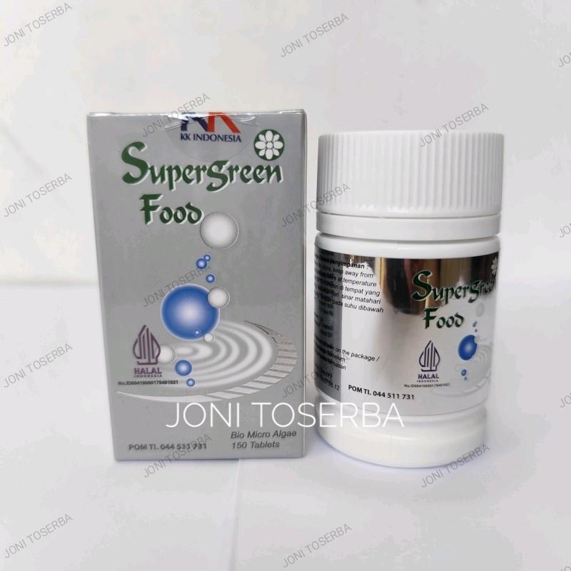 Supergreen Food SGF KK Indonesia Spirulina Chlorella Komplit - Shop | Tokopedia